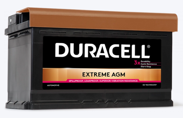 AGM 12V 80Ah, 800A, Duracell exstreme - Adriabager